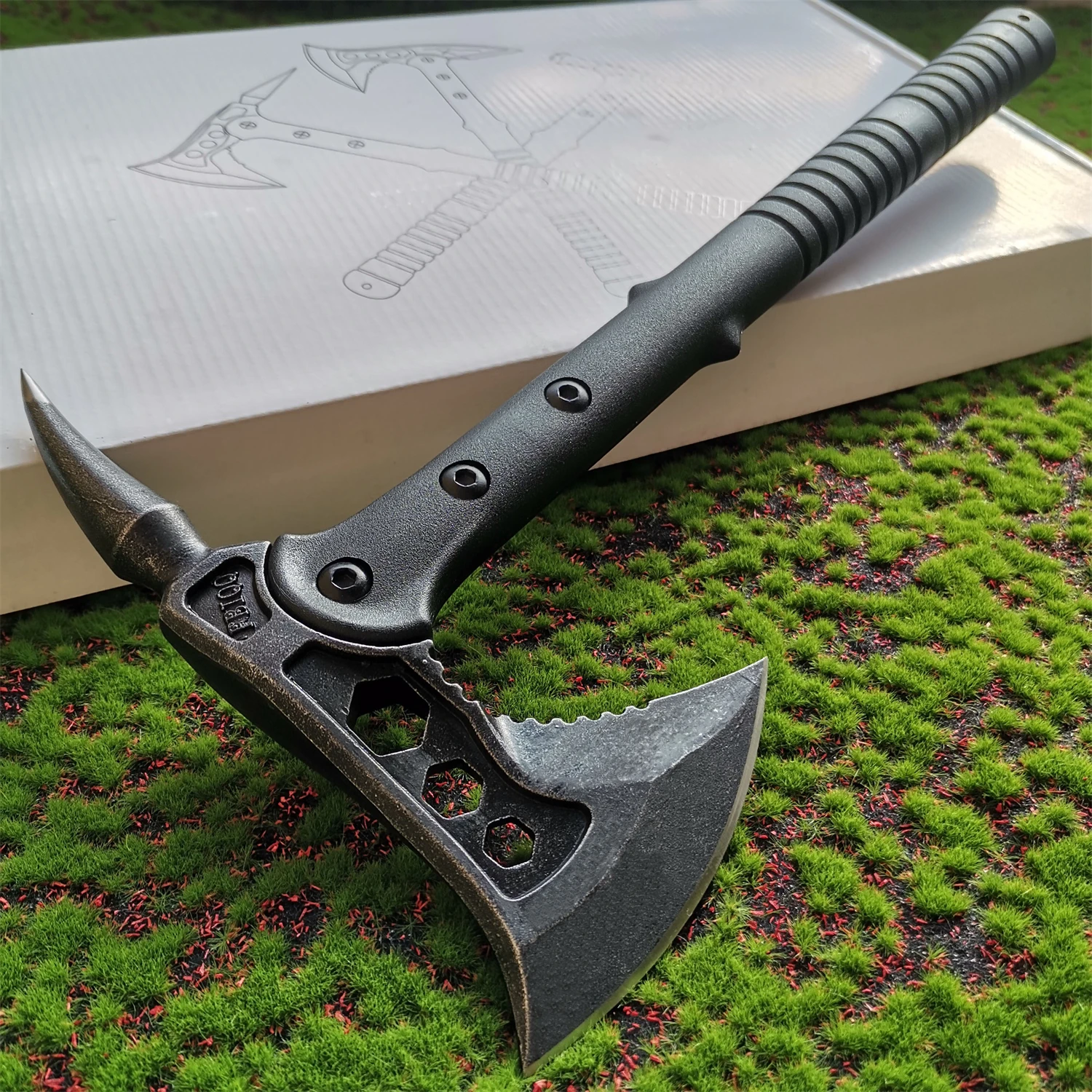Outdoor-Tactical-Axe-Multifunctional-Spike-Tail-Axe-Camping-Tactical-Axe-Rescue-Fire-Axe ...