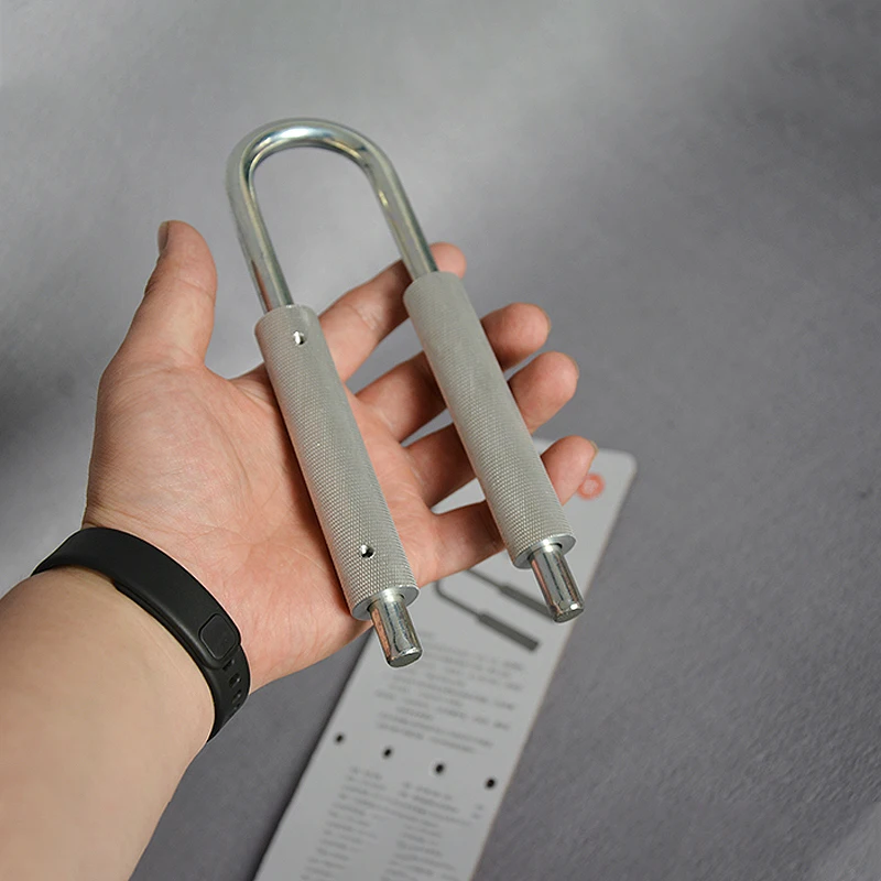 Adjustable-U-shaped-Hand-Grip-Home-Gym-Finger-Strength-Exerciser-Arm ...