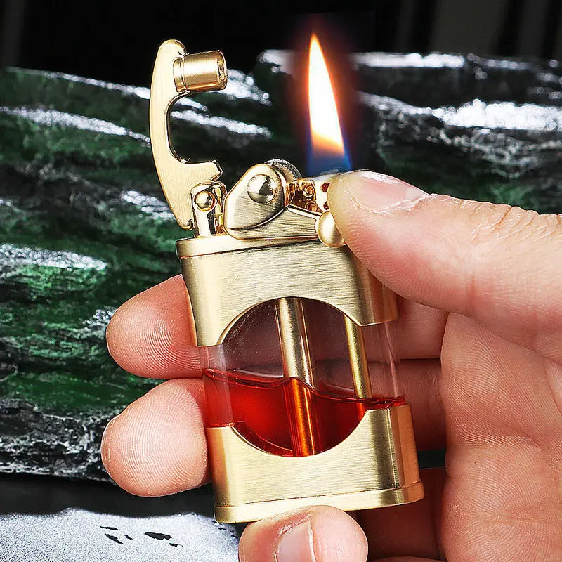 ZORRO-Transparent-Kerosene-Lighter-660-Creative-Personality-Swing-Arm ...