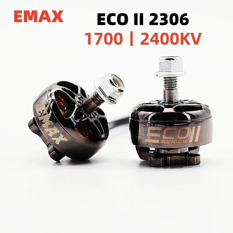 Emax ECO II Series 2306 6S 1700KV 1900KV 4S 2400KV Brushless Motor for ...