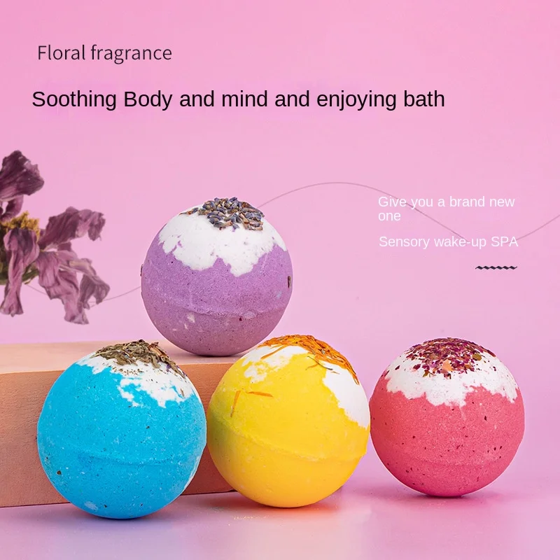 Bath-Essential-Oil-Ball-Dry-Flower-Bath-Salt-Ball-Bath-Ball-Exfoliating ...