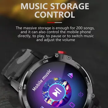 C22 Smart Watch Men Bluetooth Call 1.6 Inch HD Screen 4G Memory 400mAh ...