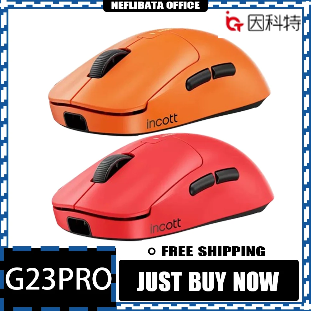 Incott-G23-Pro-Mouse-Tri-Mode-Paw3950-Bluetooth-Wireless-8k-Return-E ...