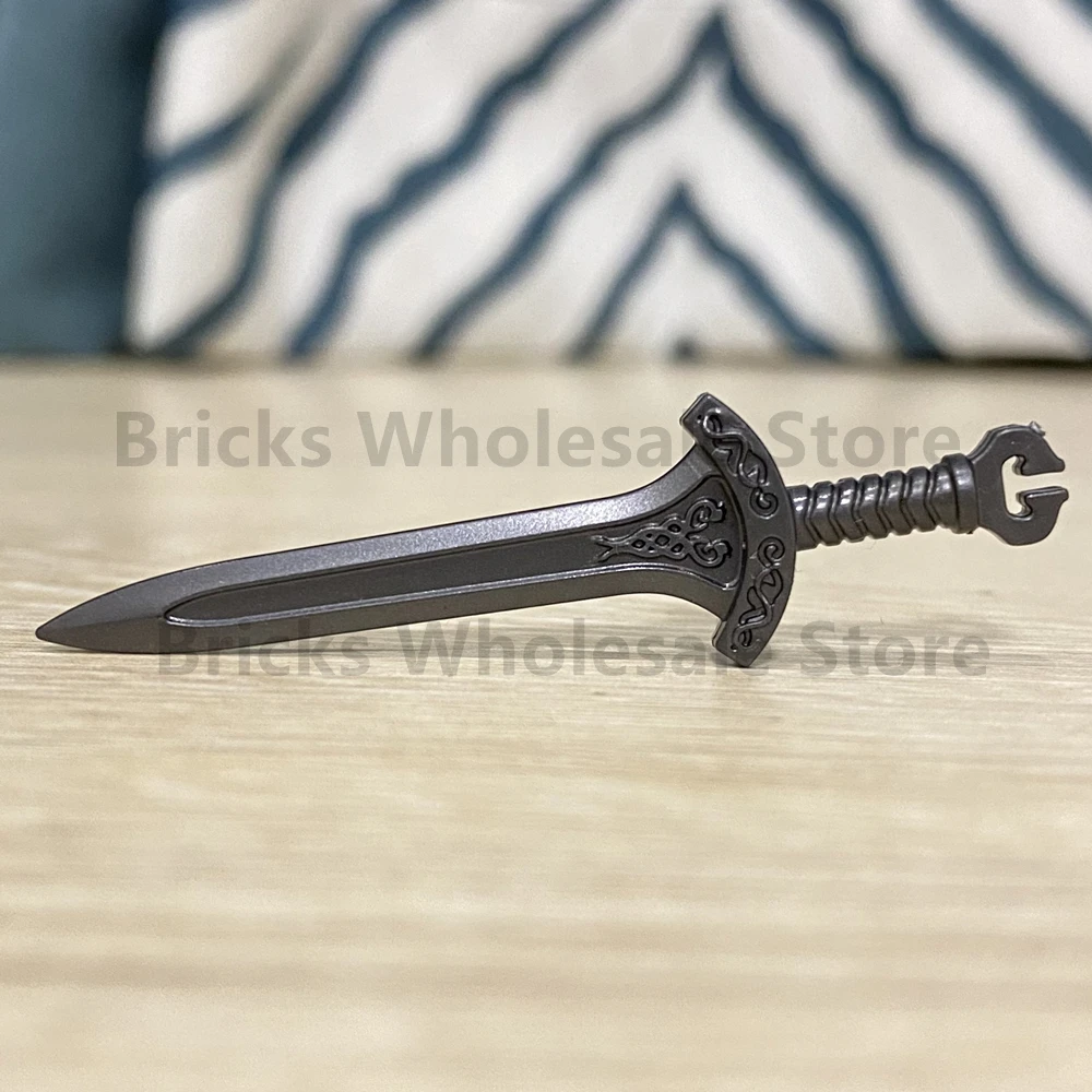 Medieval-Soldier-Movie-Building-block-Weapon-Orc-Axe-Sword-Weapon ...
