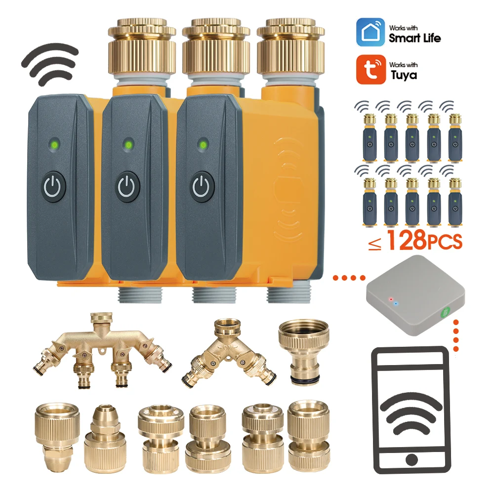 Brass-Connecter-Zigbee-Smart-Valve-Intelligent-Automatic-Wifi-Garden ...