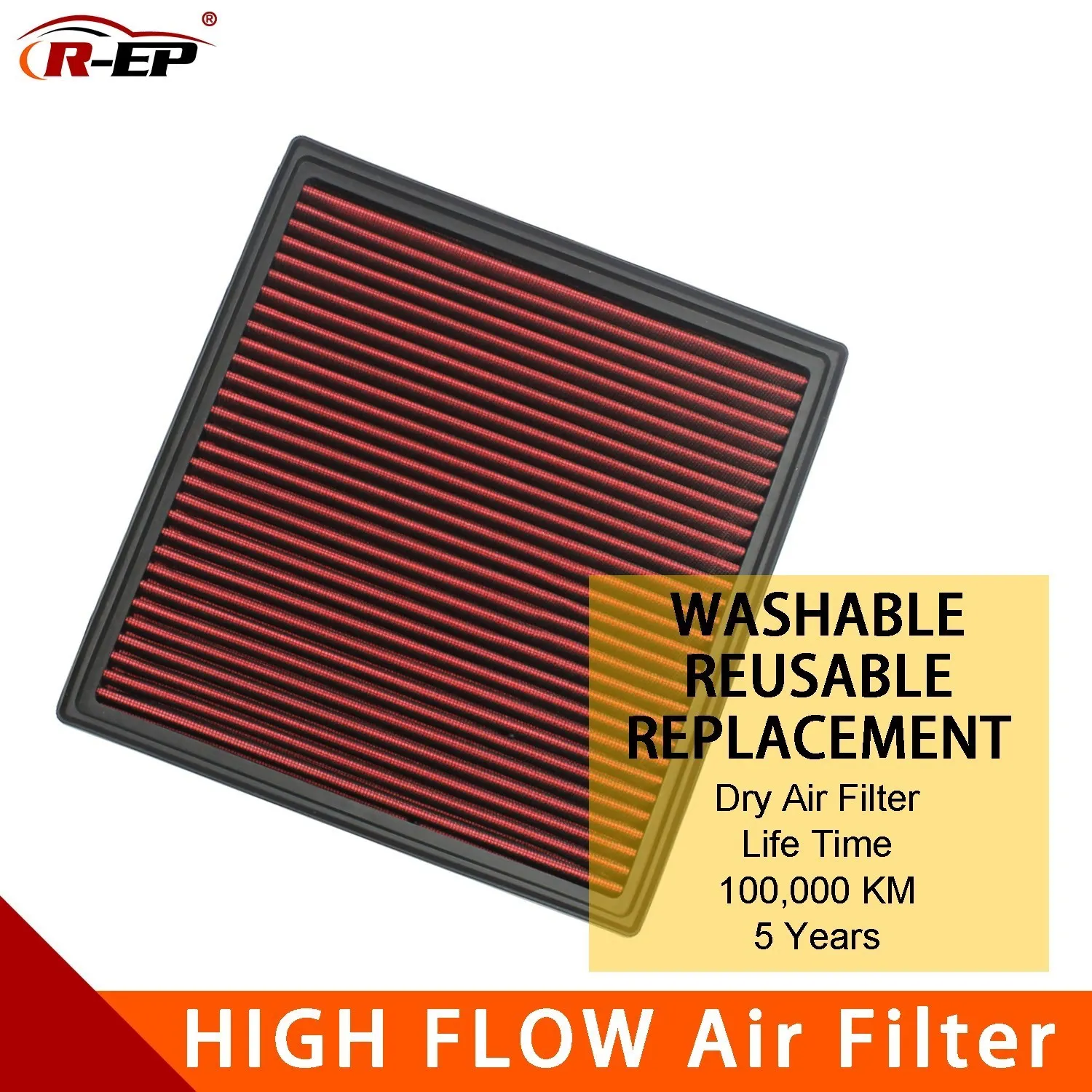 Car-Air-Filter-High-Flow-Replacement-Cold-Air-Intake-Filters-Fits-for ...