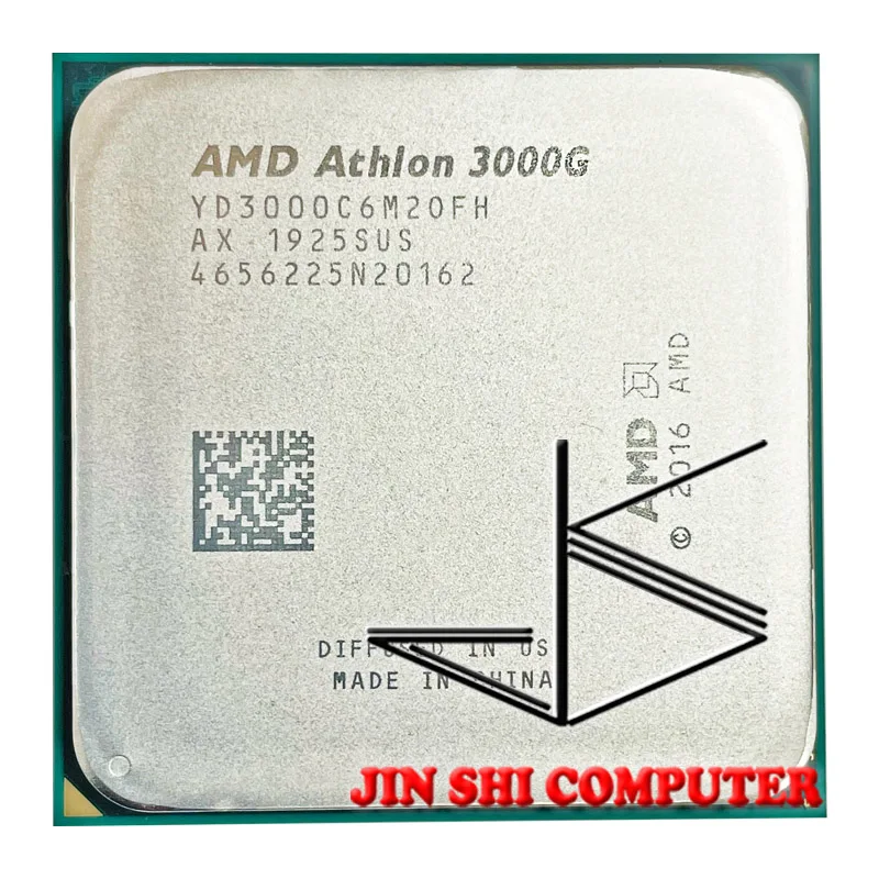 Amd athlon 3000g 3000g 3.5 ghz duplo-núcleo quad-thread processador cpu ...