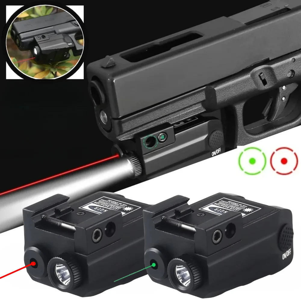 Luz de pistola Airsoft, linterna LED táctica, liberación rápida, Rifle ...