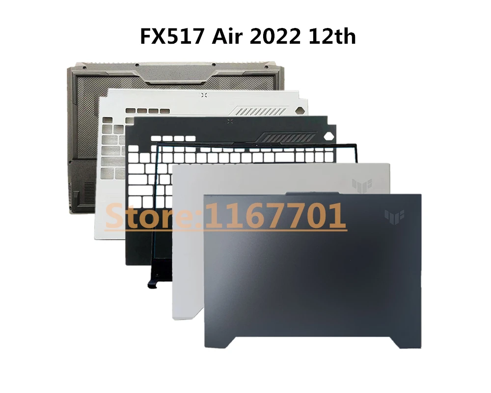 New-Laptop-Top-Back-Frame-Upper-Bottom-Case-Cover-Shell-LCD-LED-Hinges ...