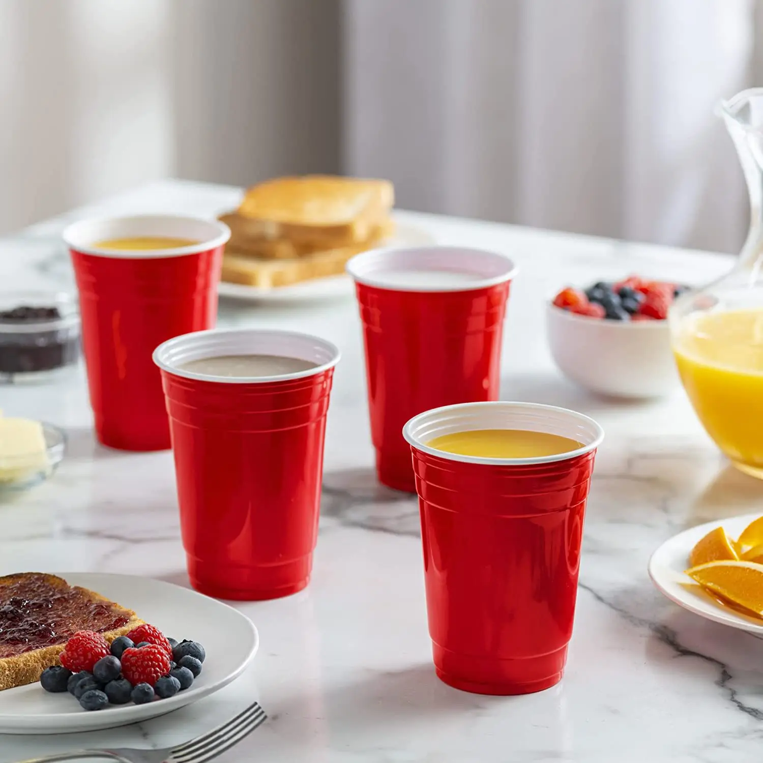 Disposable-party-cups-Bar-Restaurant-Supplies-Hot-drink-cups-Household ...