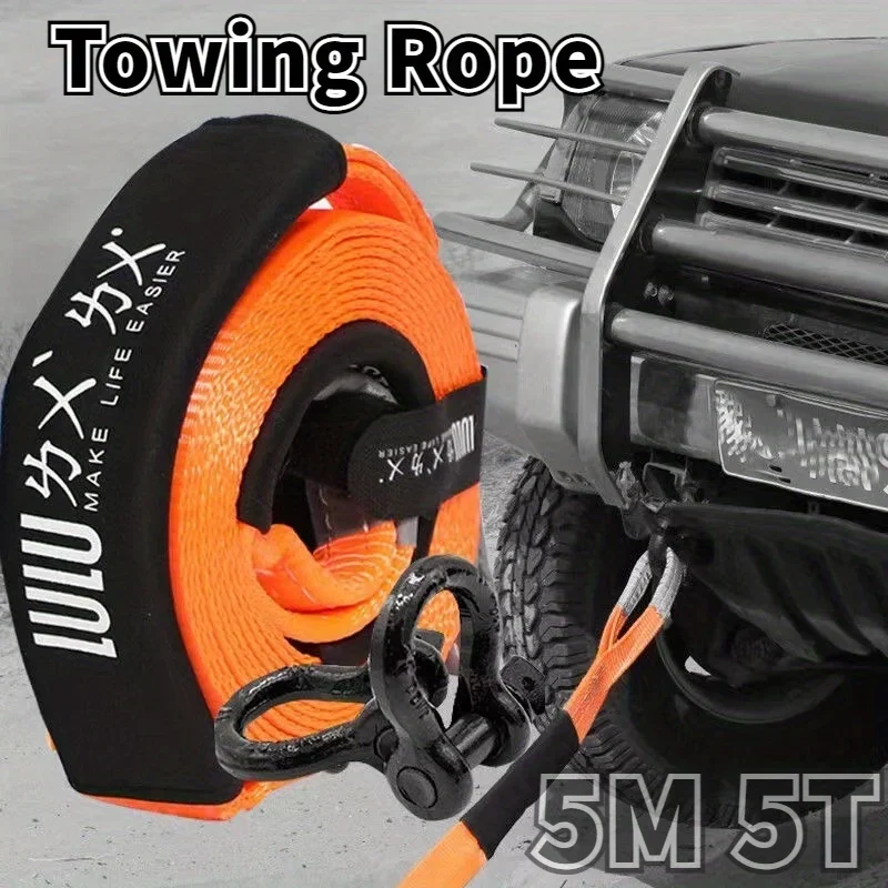 5M-5-Tons-Tow-Rope-Heavy-Duty-High-Strength-Recovery-Emergency-Towing ...