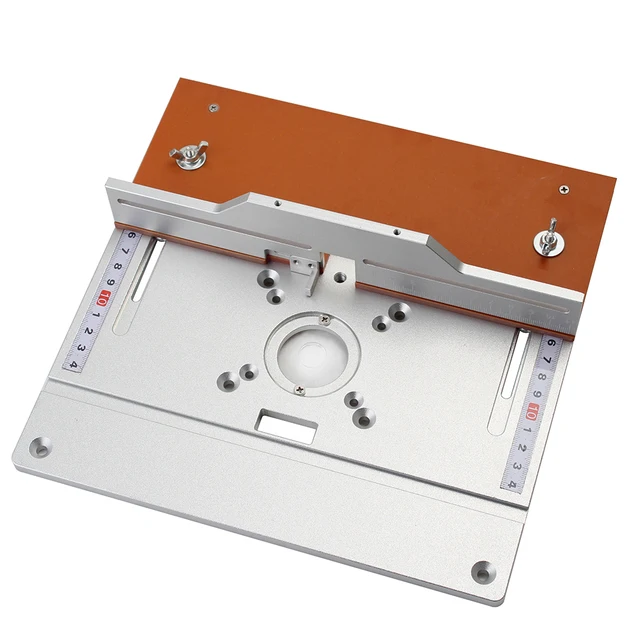 Aluminium Router Table Insert Plate Electric wood milling flip board ...
