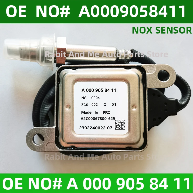 A0009058411-0009058411-New-Nitrogen-Oxygen-NOx-Sensor-For-Mercedes-Benz ...