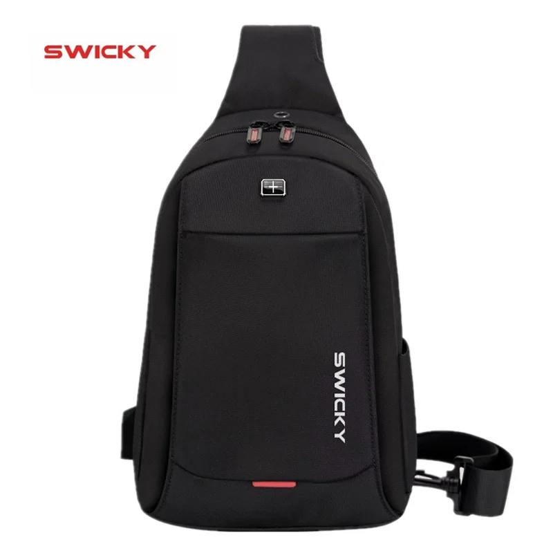 SWICKY chest bags men Multifunction fashion tourist waterproof 9.7 inch ...