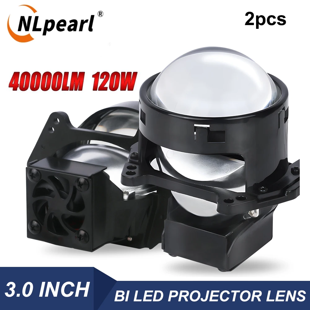 NLpearl-2pcs-3-Inch-Bi-LED-Projector-Lenses-For-Headlight-Hella-3R-G5 ...