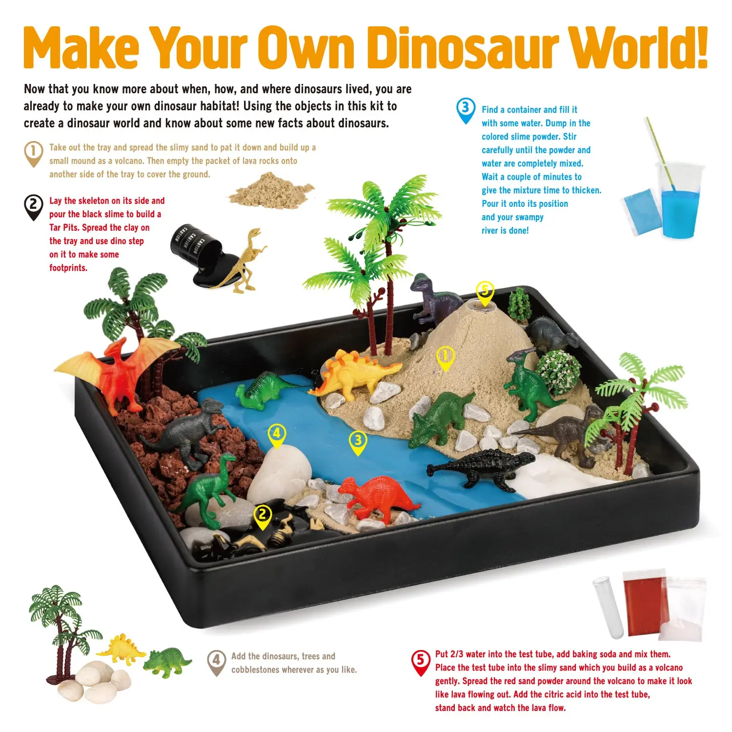 Dinosaurs In Test Tube