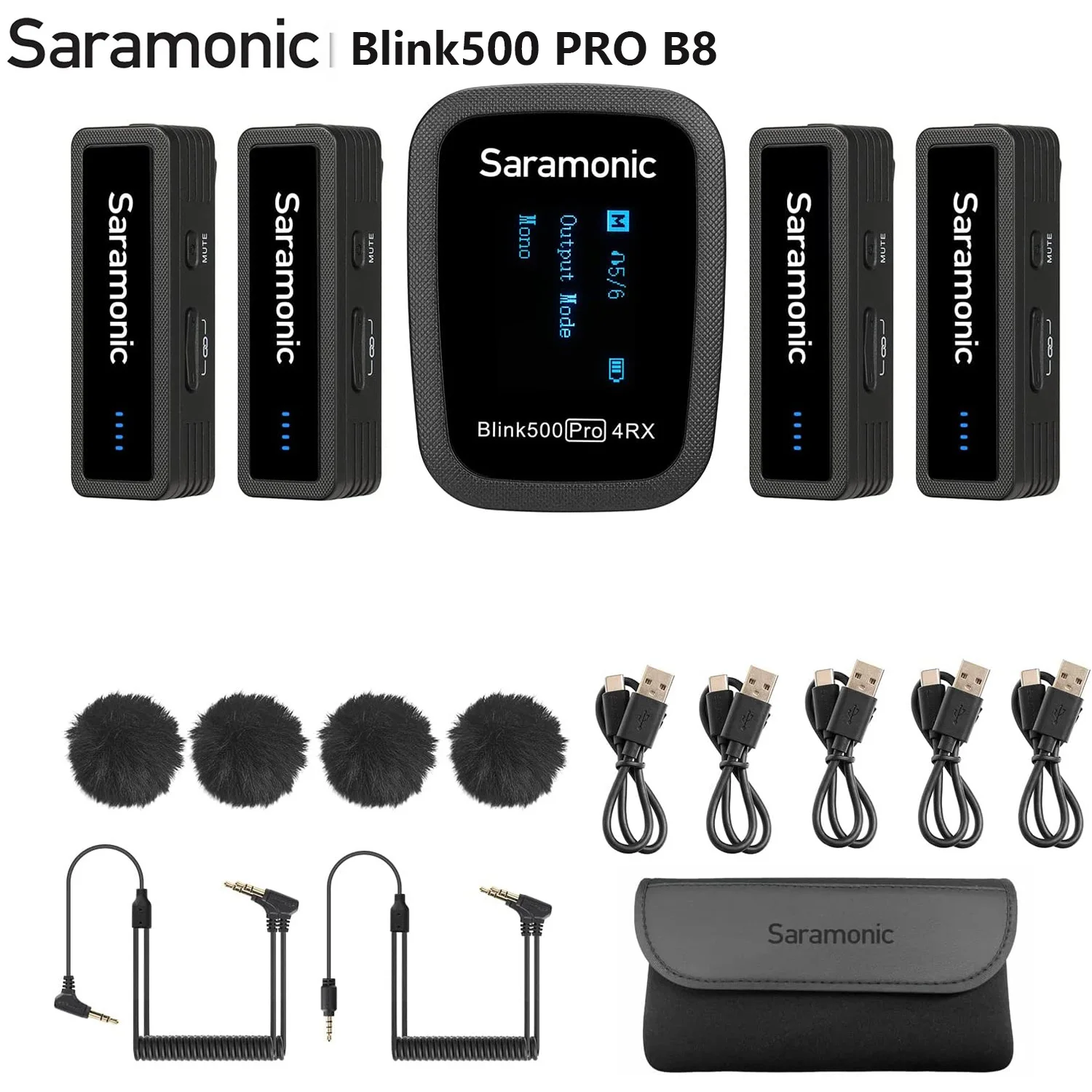 Saramonic 4-Channel Wireless Lavalier Microphone System,, 53% OFF