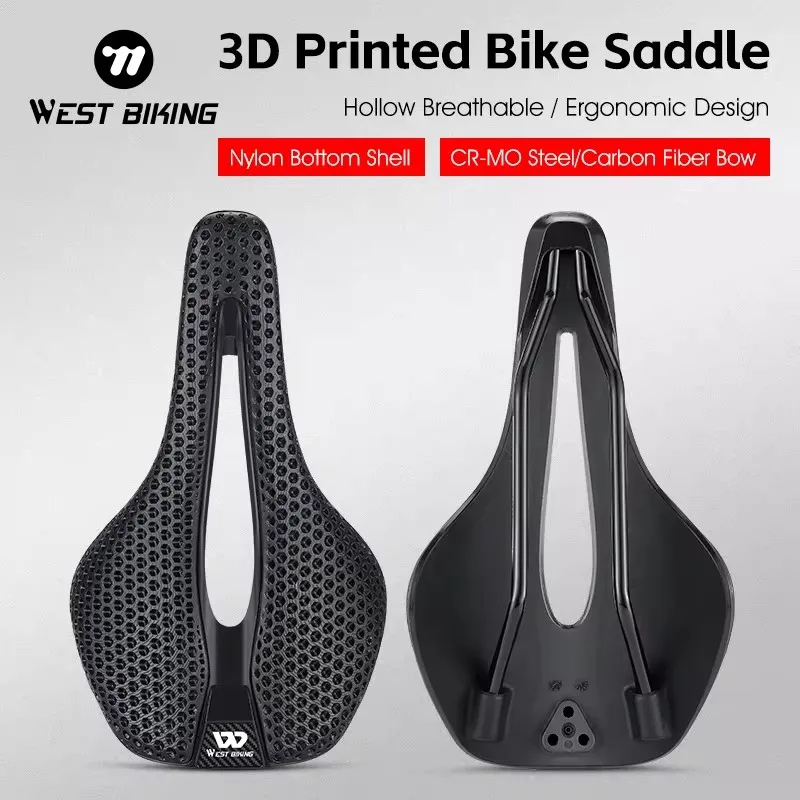 WEST-BIKING-sill-n-de-bicicleta-con-estampado-3D-asiento-ergon-mico ...