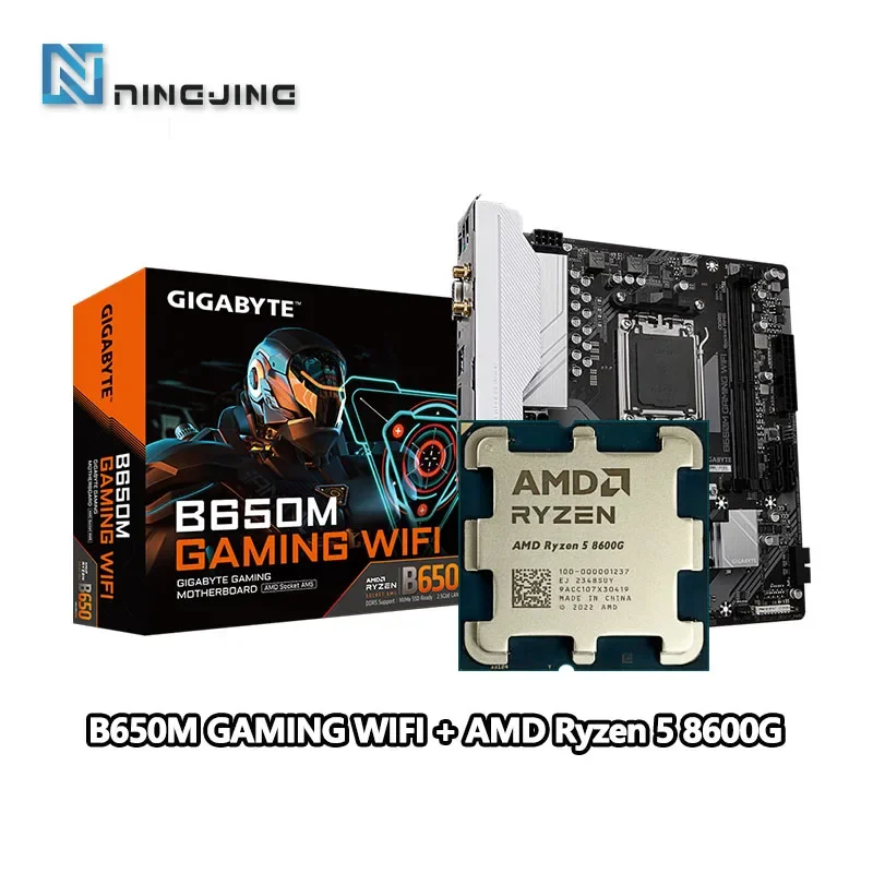AMD-Ryzen-5-Motherboard-Suit-R5-8600G-CPU-GIGABYTE-GA-B650M-GAMING-WIFI ...