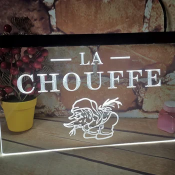 la chouffe NEW carving signs Bar LED Neon Sign vintage home decor