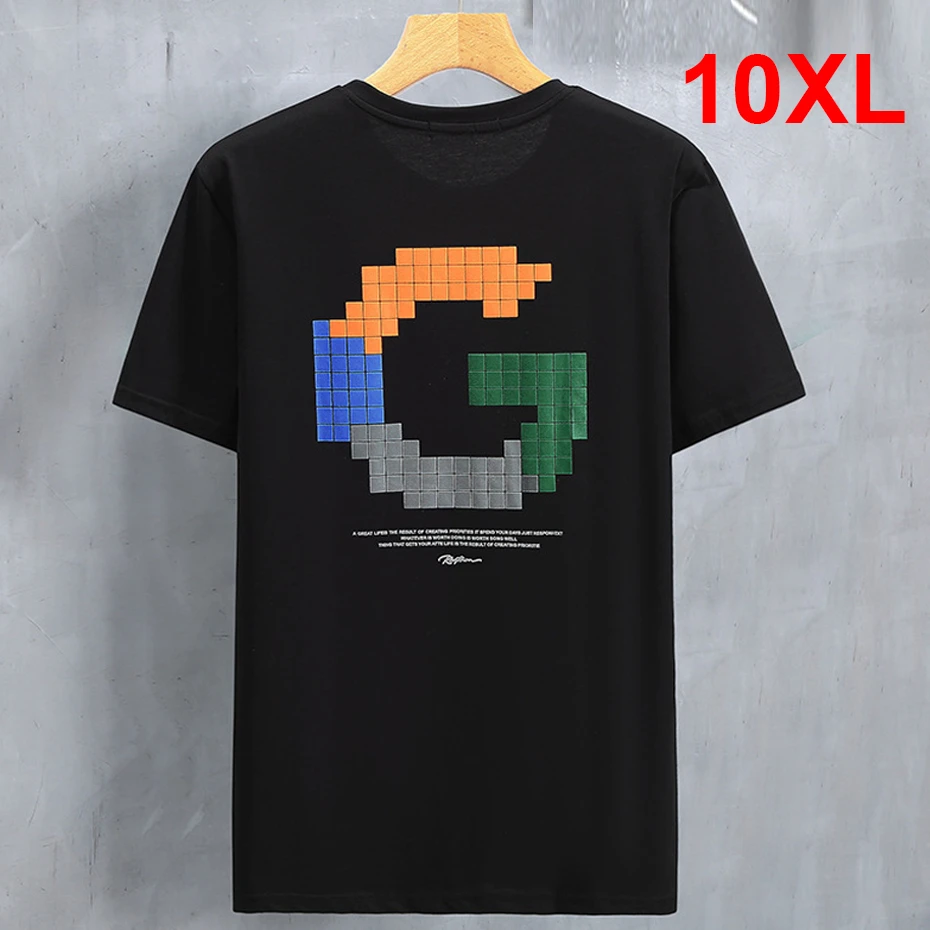 Summer-T-shirt-Men-Fashion-Print-Tshirt-Summer-Tops-Tees-Plus-Size-10XL ...