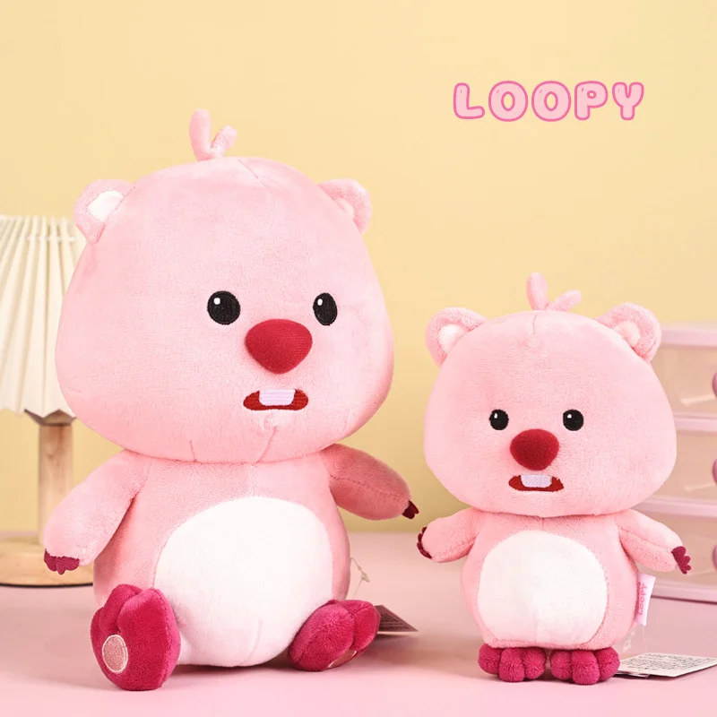 LOOPY-Stuffed-Toy-Cartoon-Cute-Small-Beaver-Home-Decor-Comfortable-and ...