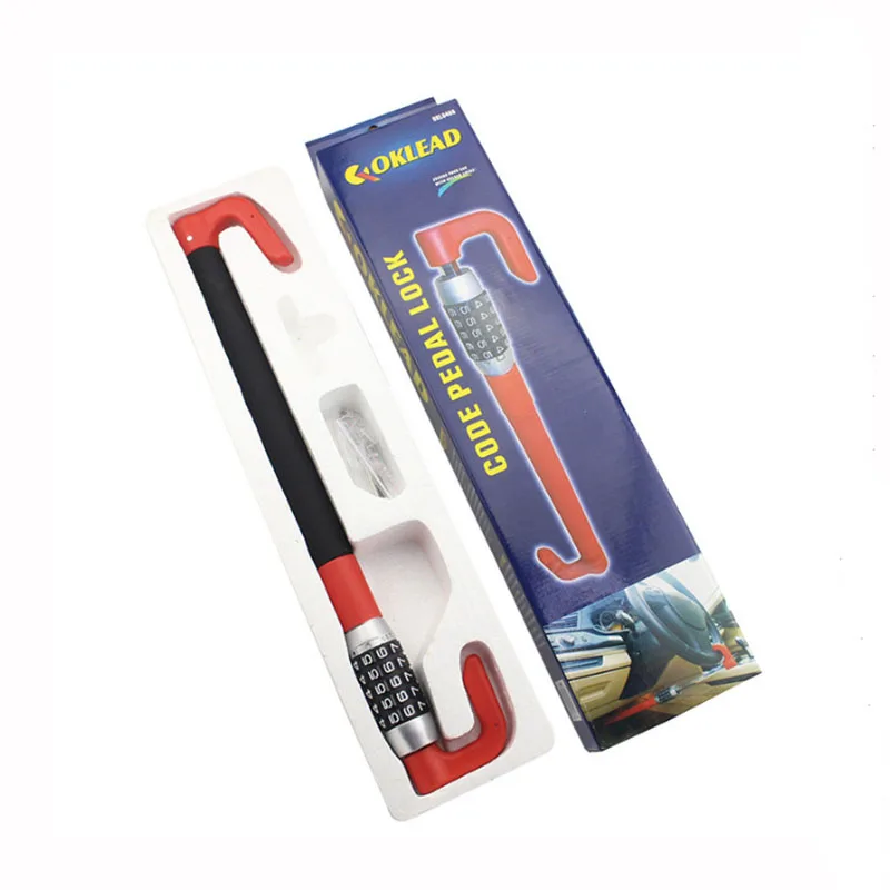 Wheel Lock Universal Steering 5 Digit Combination Anti Theft – Full ...