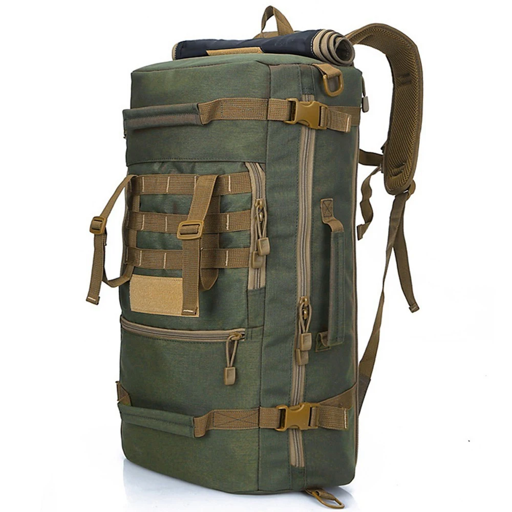 50L Tactical Military Backpack Male Outdoor Army 3p Trekking Rucksack ...