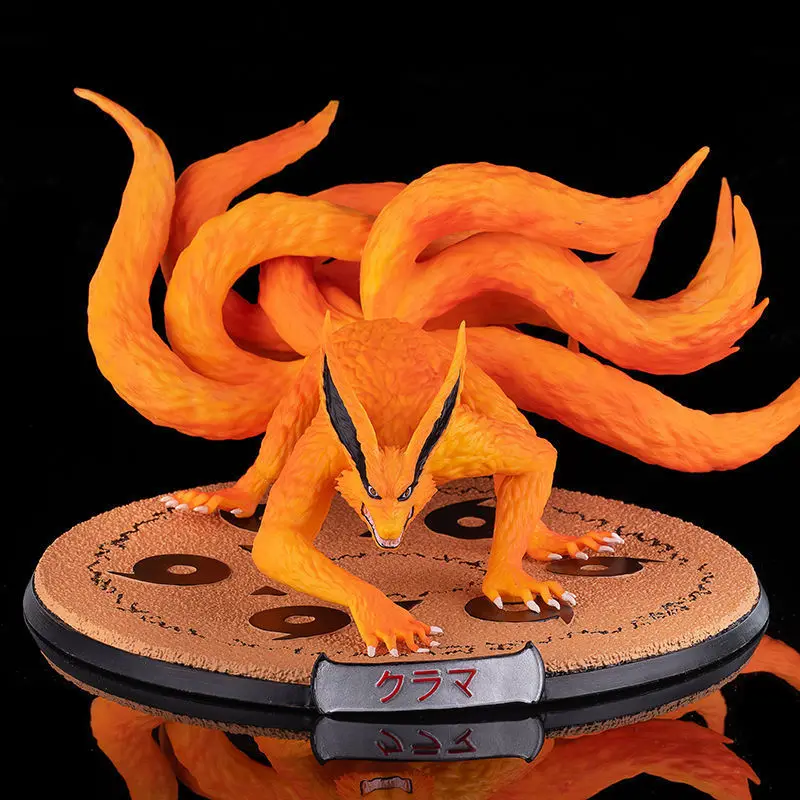 Naruto Figure GK Nine-tailed Figure Nine-tailed Demon Fox Kurama Anime ...