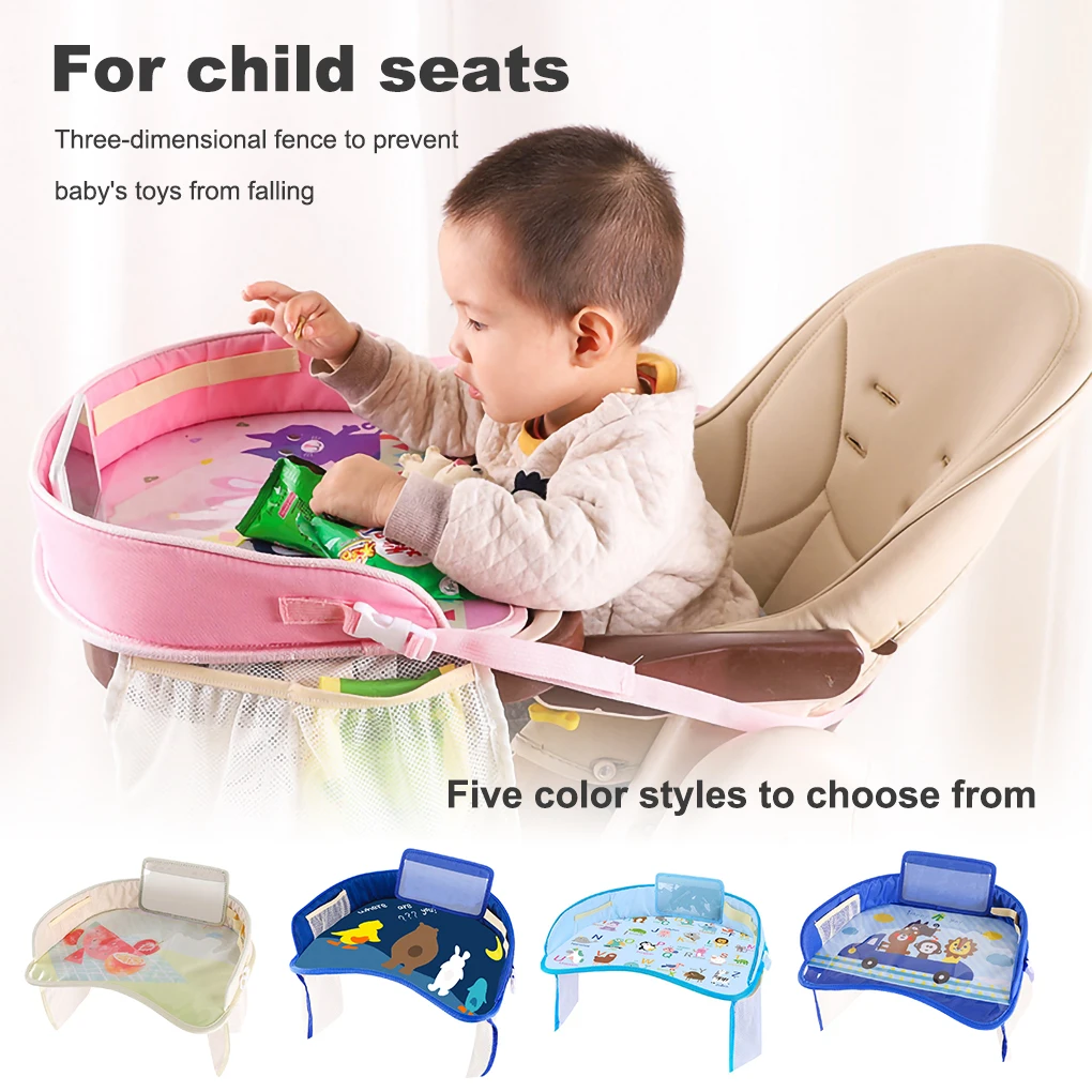 Baby-Car-Tray-Travel-Table-Waterproof-Infant-Safety-Cartoon-Holder ...