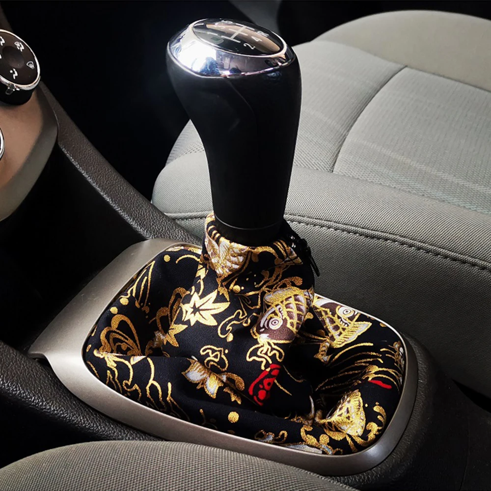 JDM-Car-Gear-Shift-Cover-Japanese-Style-Universal-Canvas-Shifter-Speed ...