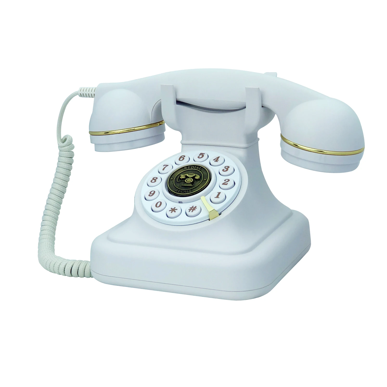 Retro-Telephone-Corded-Old-Fashion-Landline-Phone-Antique-Telephone-Set ...