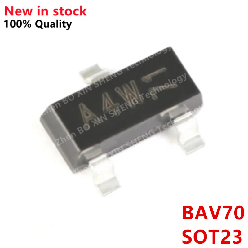 50pcs BAV70 MARKING:A4W/A4T A4 SMD/SOT23 Switching diode| | - AliExpress