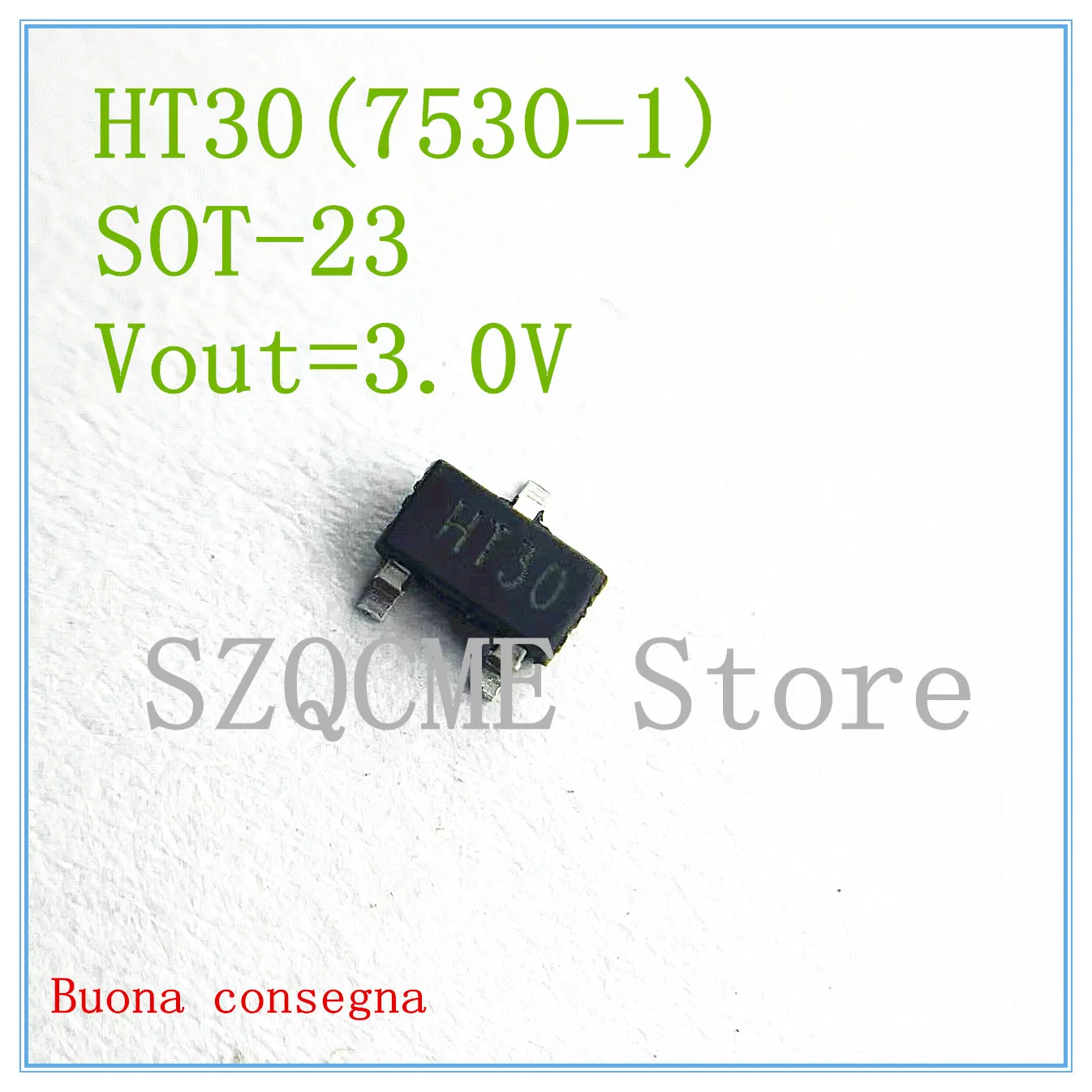 50pcs 100pcs Ht30 Ht7530-1 7530 3v Ldo Voltage Regulator Ic Ldo Low ...