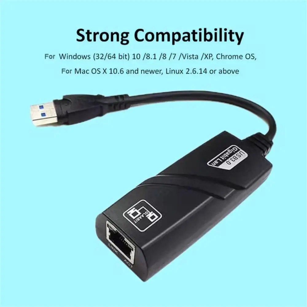 1000Mbps-USB-3-0-Wired-USB-To-Rj45-Lan-Ethernet-Adapter-RTL8153-Network ...