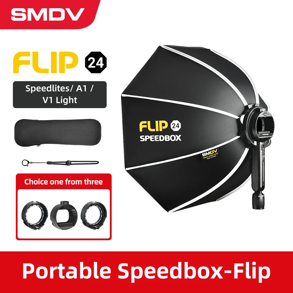 Smdv Flip 20 24 28 Quickly Release Parabolic Out Door Softbox For ...