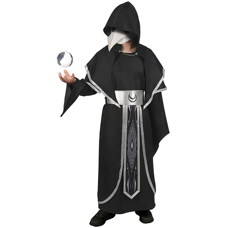 Guy In Dark Sorcerer Costume