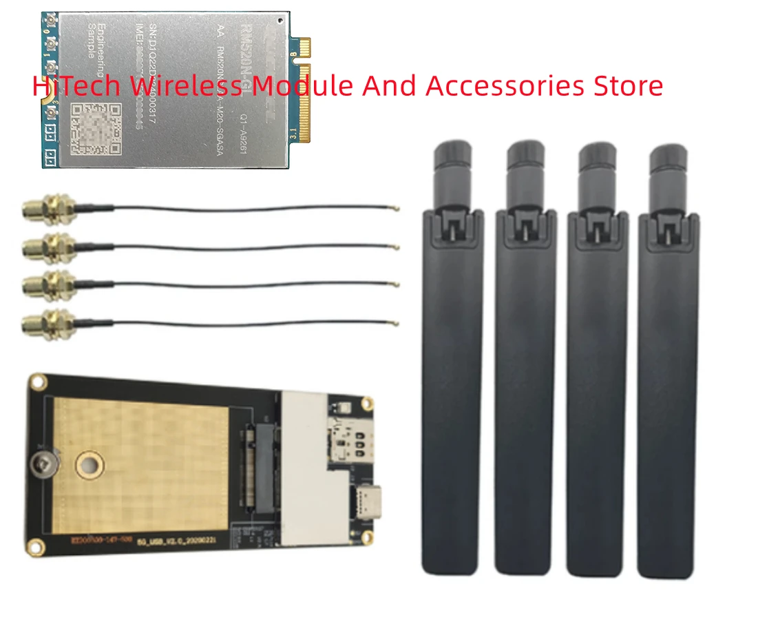 Quectel RM520N-GL 5G NR sub-6GHz mmWave module M.2 MIMO RM520NGLAA-M20 ...