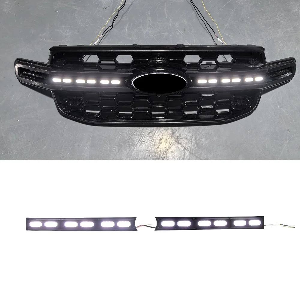 Front-Grills-Lights-For-2023-2024-2025-Ranger-T9-Wildtrack-Led-Grill ...