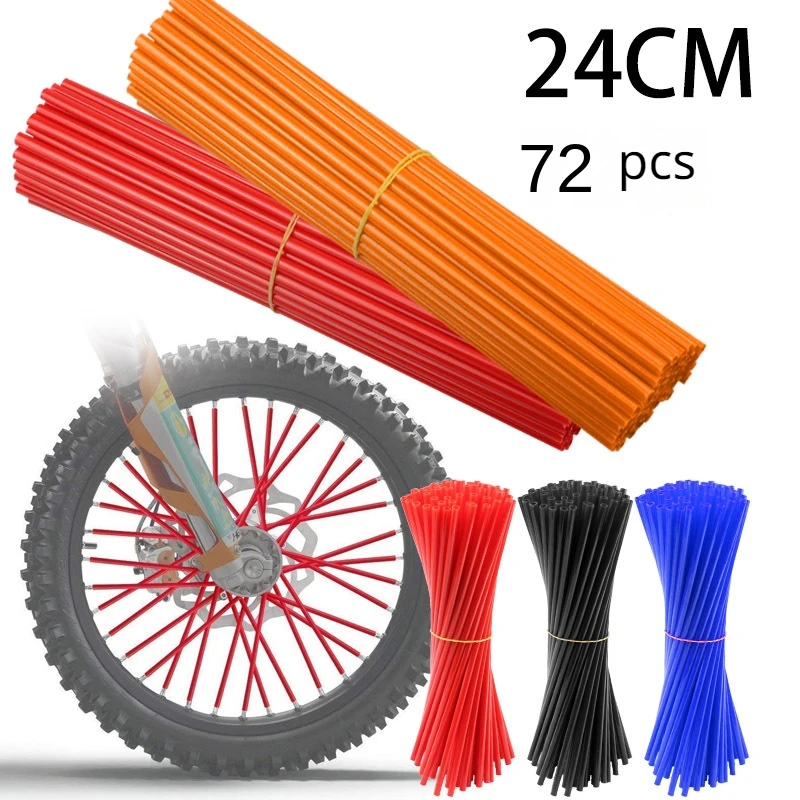72Pcs-Motorcycle-Wheel-Spoked-Protector-Wraps-Rims-Skin-Trim-Covers ...