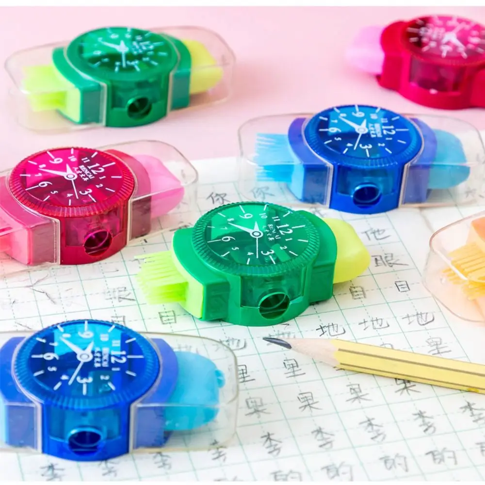 Cartoon Face With Sharpener