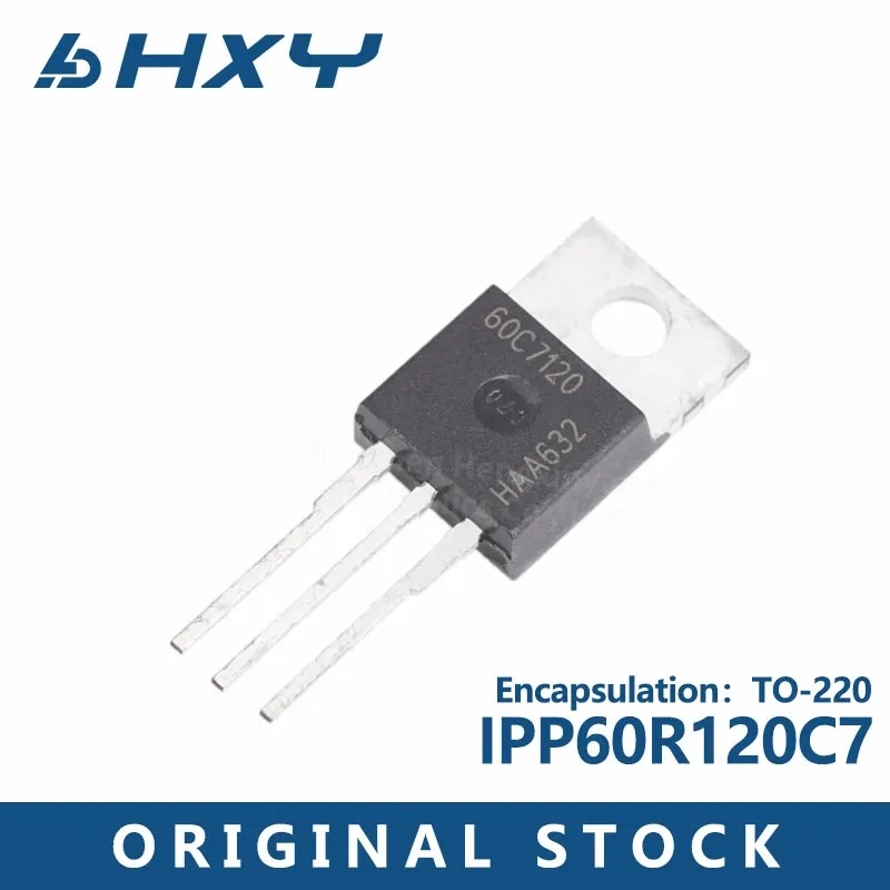 5PCS-IPP60R120C7-MOS-FET-screen-printing-60C7120-TO-220-package-650V-66A.jpg