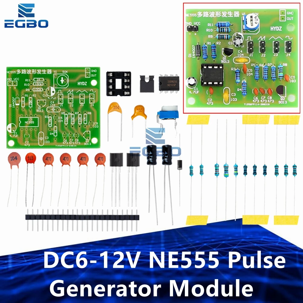 DC6-12V-NE555-Pulse-Generator-Module-Sine-Triangle-Square-Wave ...