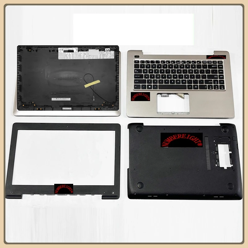 New Cover For ASUS A456U X456U K456U F456U R456 Top LCD Screen Back ...