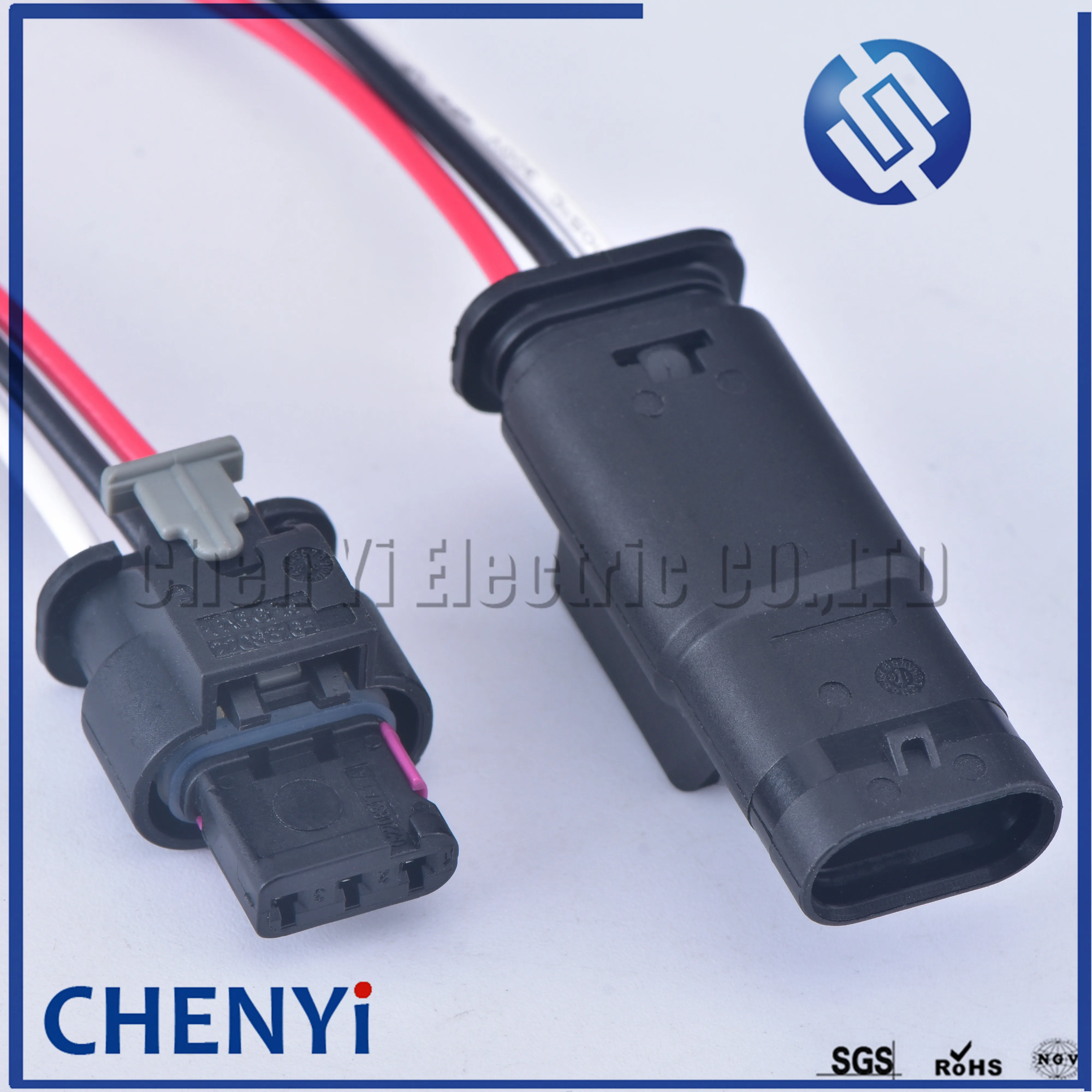 3-Pin-PDC-Parking-Sensor-Plug-Connector-For-GOLF-PASSAT-A1-A3-A4-A6-A7 ...