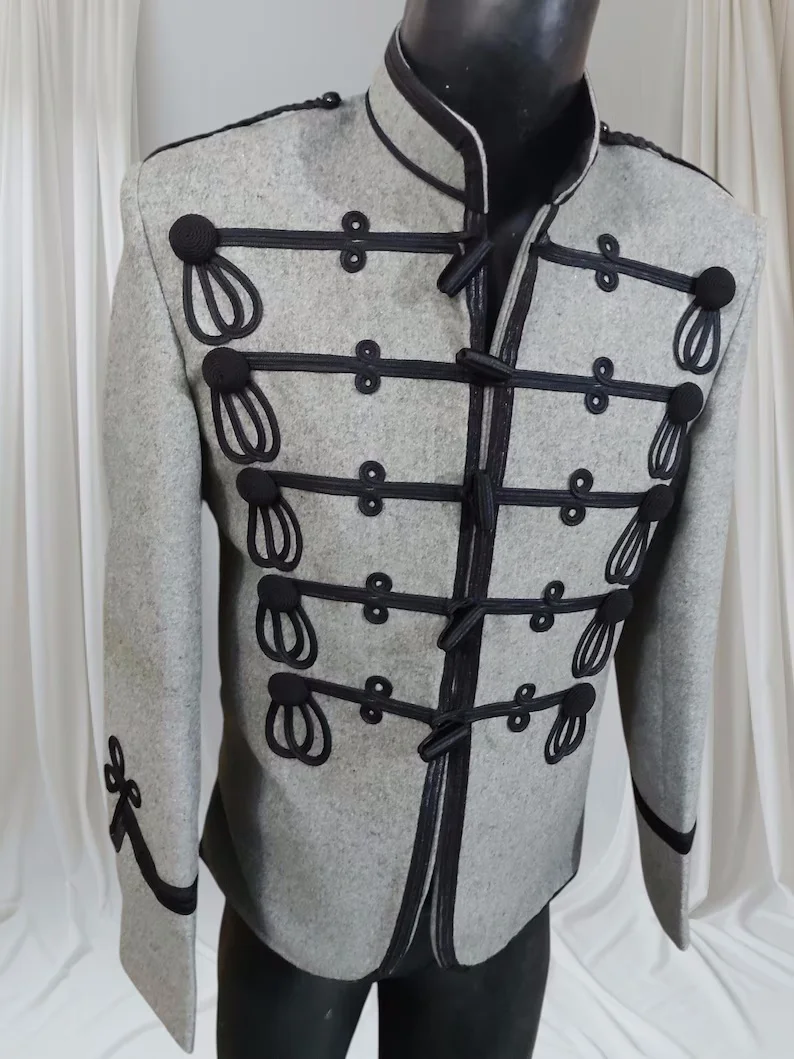 Prussian General Hussar Jacket 18th Century Napoleonic Officer Uniform ...