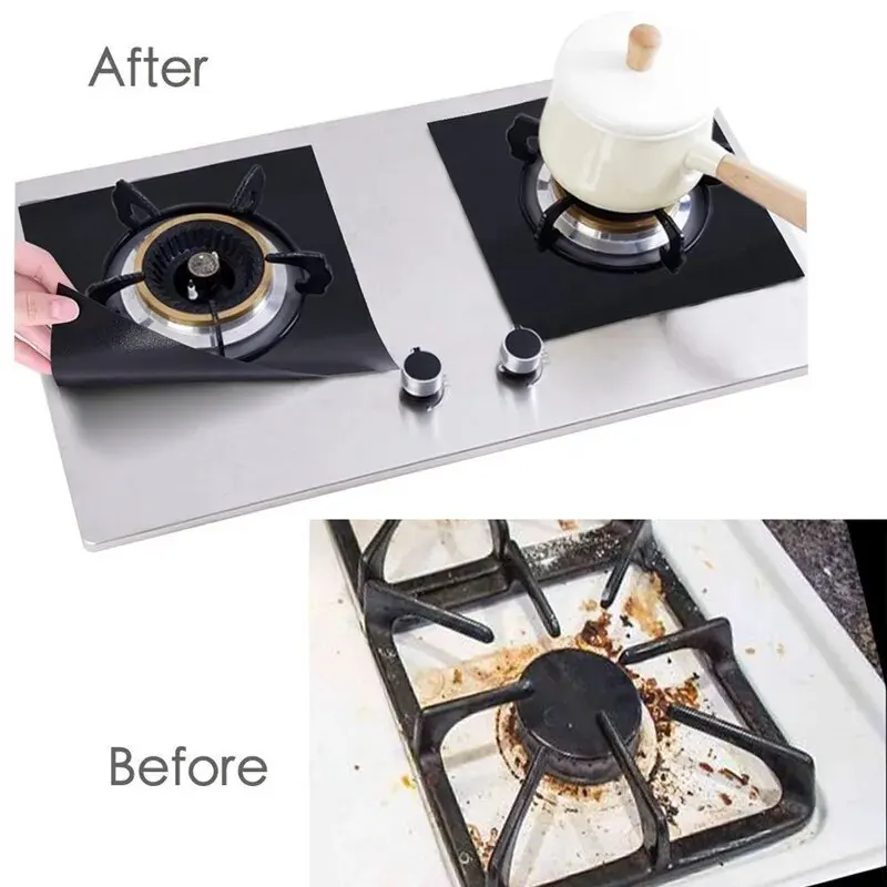 4-Piece-Gas-Stove-Protector-Cooker-Lid-Liner-Cleaning-Pad-For-Kitchen ...