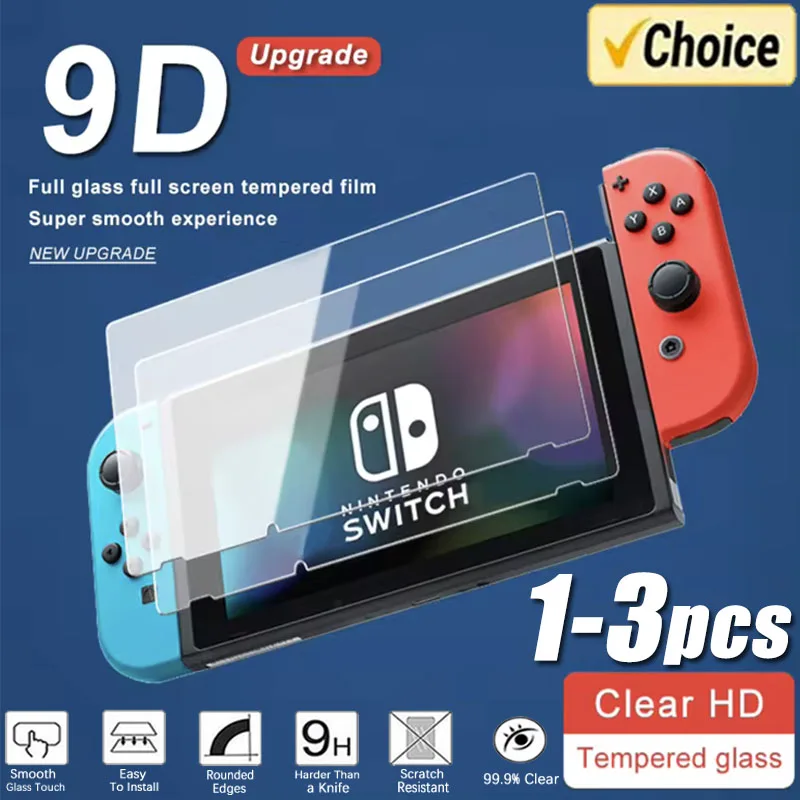 1-2-3PCS-Protective-Glass-For-Nintend-Switch-Tempered-Glass-Screen ...