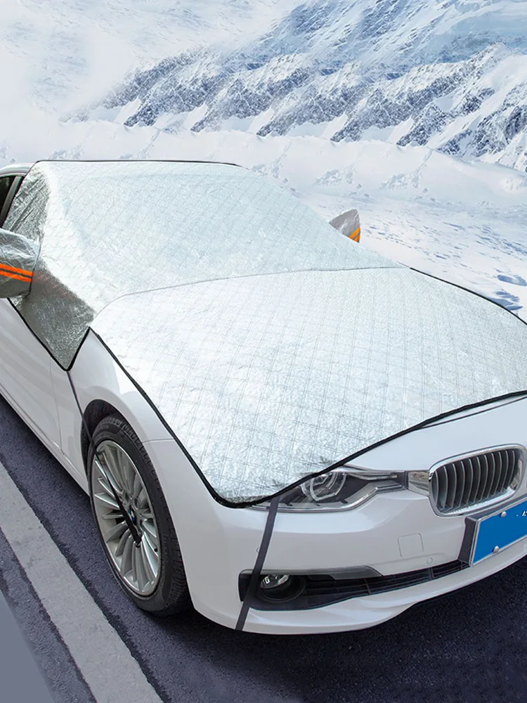 Car-Snow-Cover-Lengthen-Car-Windshield-Hood-Protection-Cover-Snowproof ...
