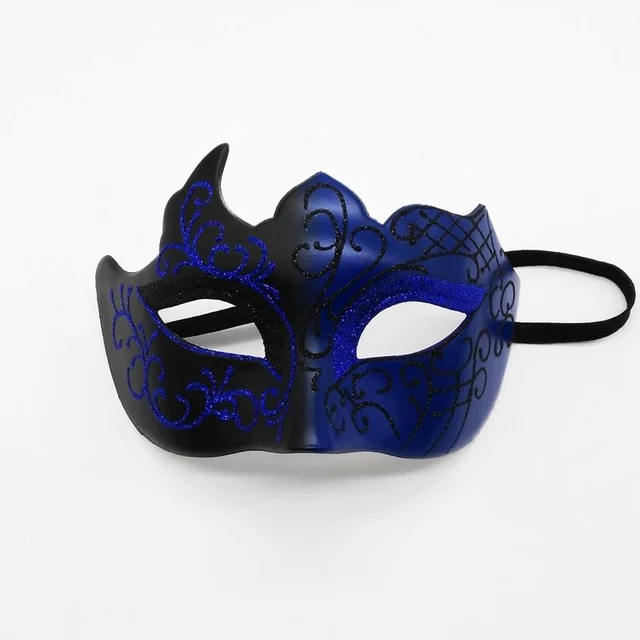 Blue Masquerade Mask For Men